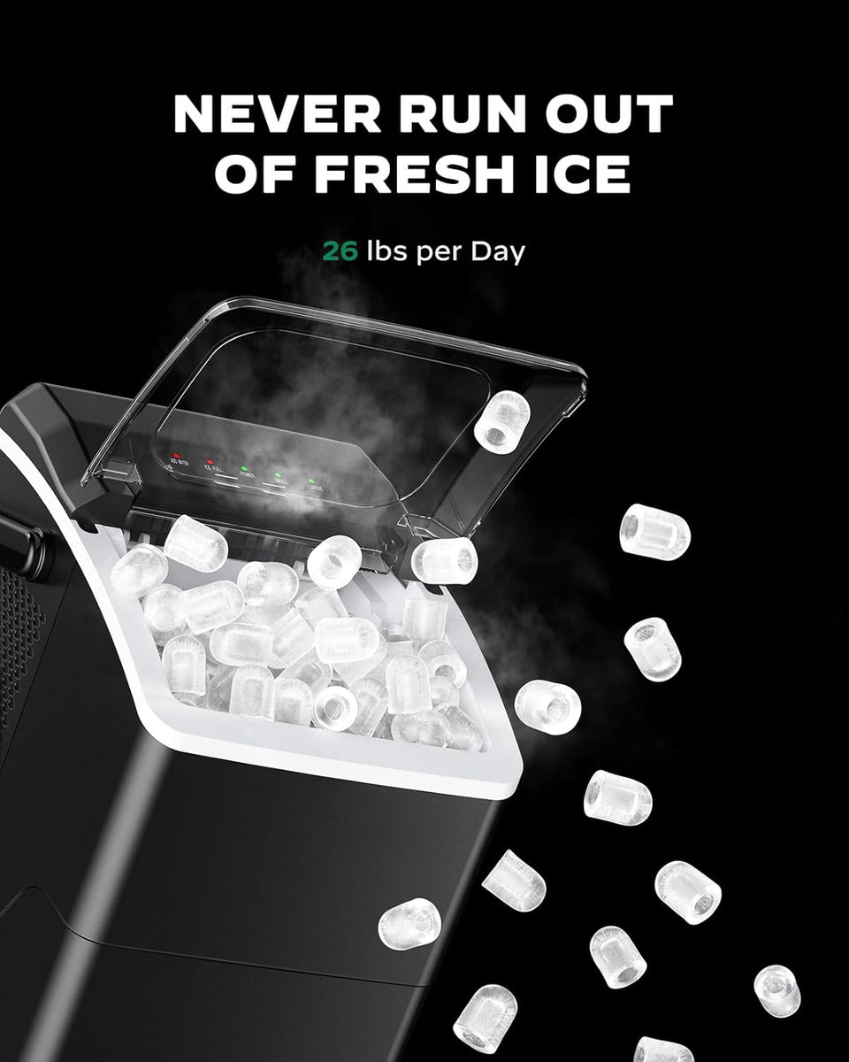 Countertop Bullet Ice Maker (26 Lbs) – Silonn