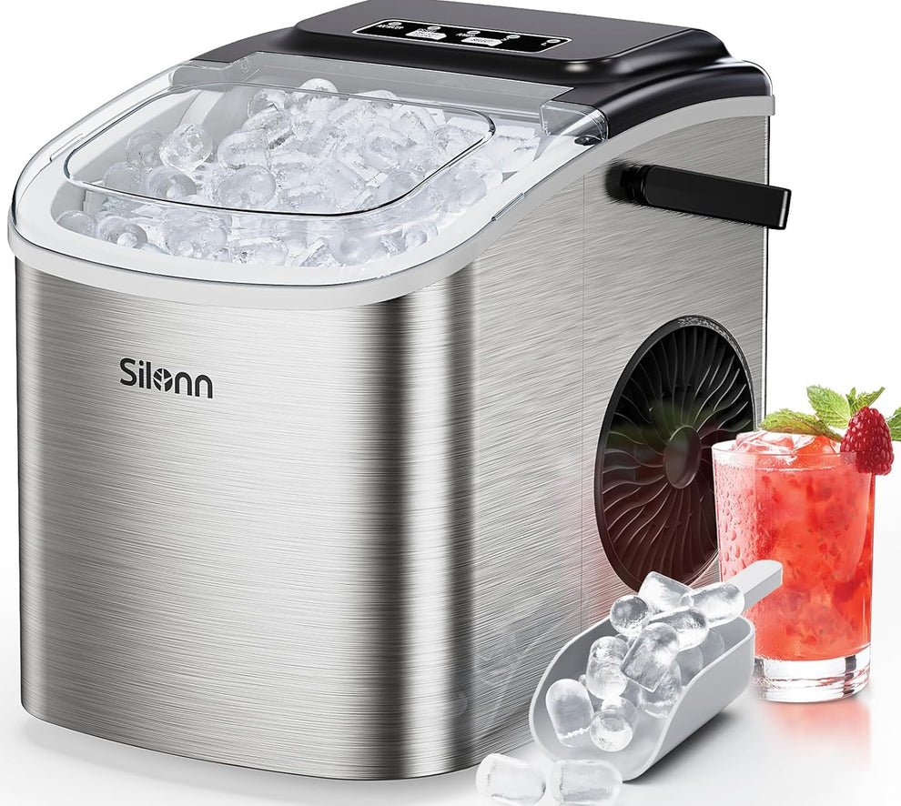 Countertop Bullet Ice Maker (26 Lbs) – Silonn