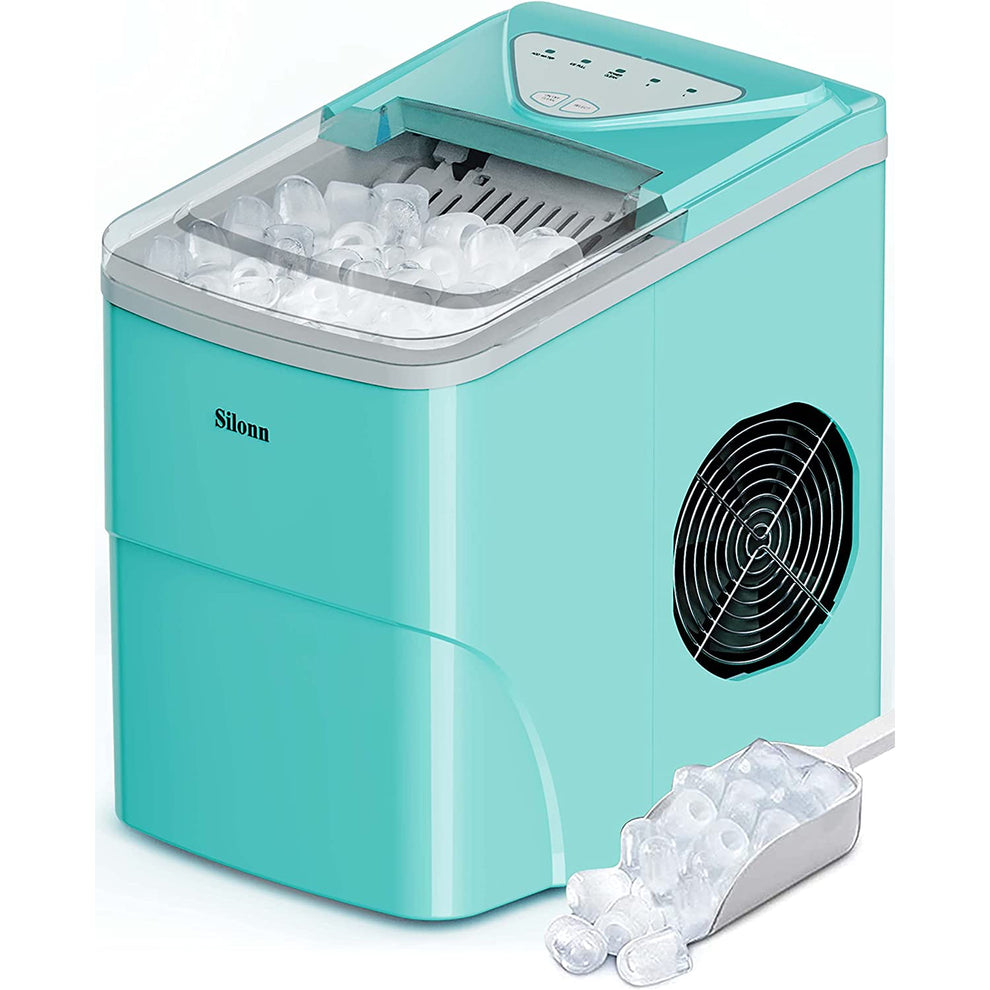 Countertop Bullet Ice Maker (26 Lbs) - Green – Silonn
